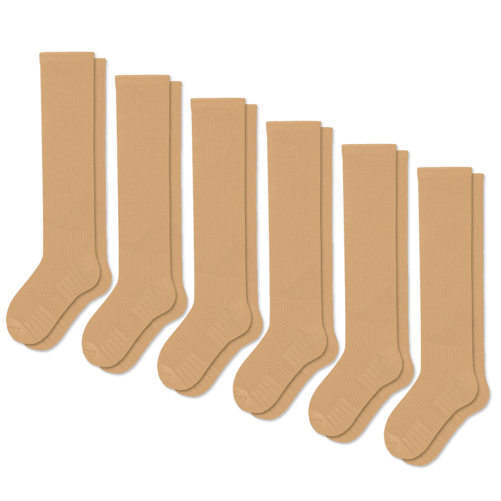 Tan Compression Socks – Evirelle